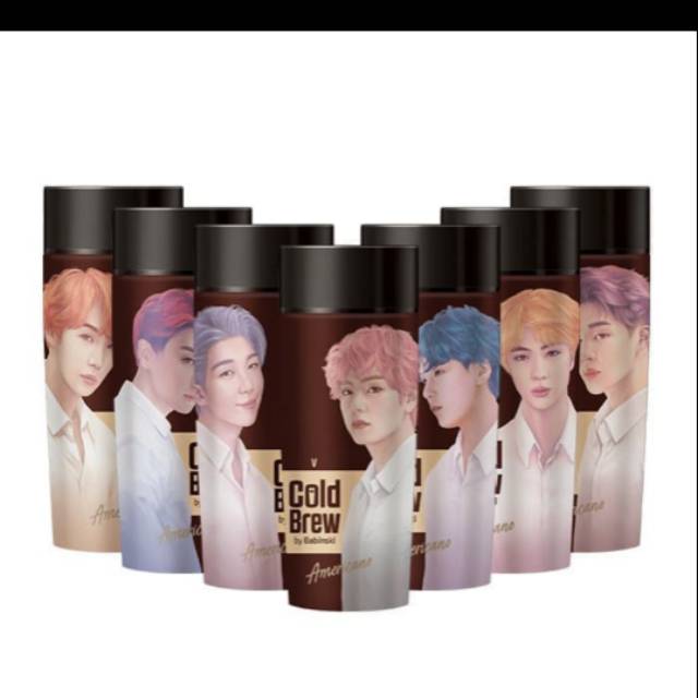 Jual BTS Cold brew Americano Kopi gambar BTS | Shopee Indonesia