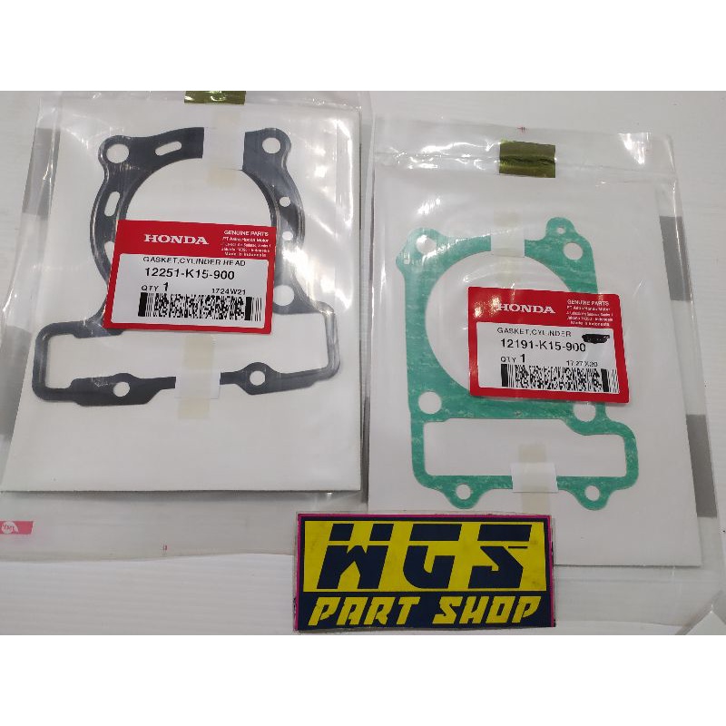 Jual Paking Gasket Blok Seher Blok Head CB 150 OLD CBR 150 K45A CBR 150 CBU KPP CBR 150 CBU FI ...