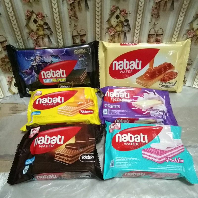 Jual nabati wafer@46gr harga satuan 1pics | Shopee Indonesia