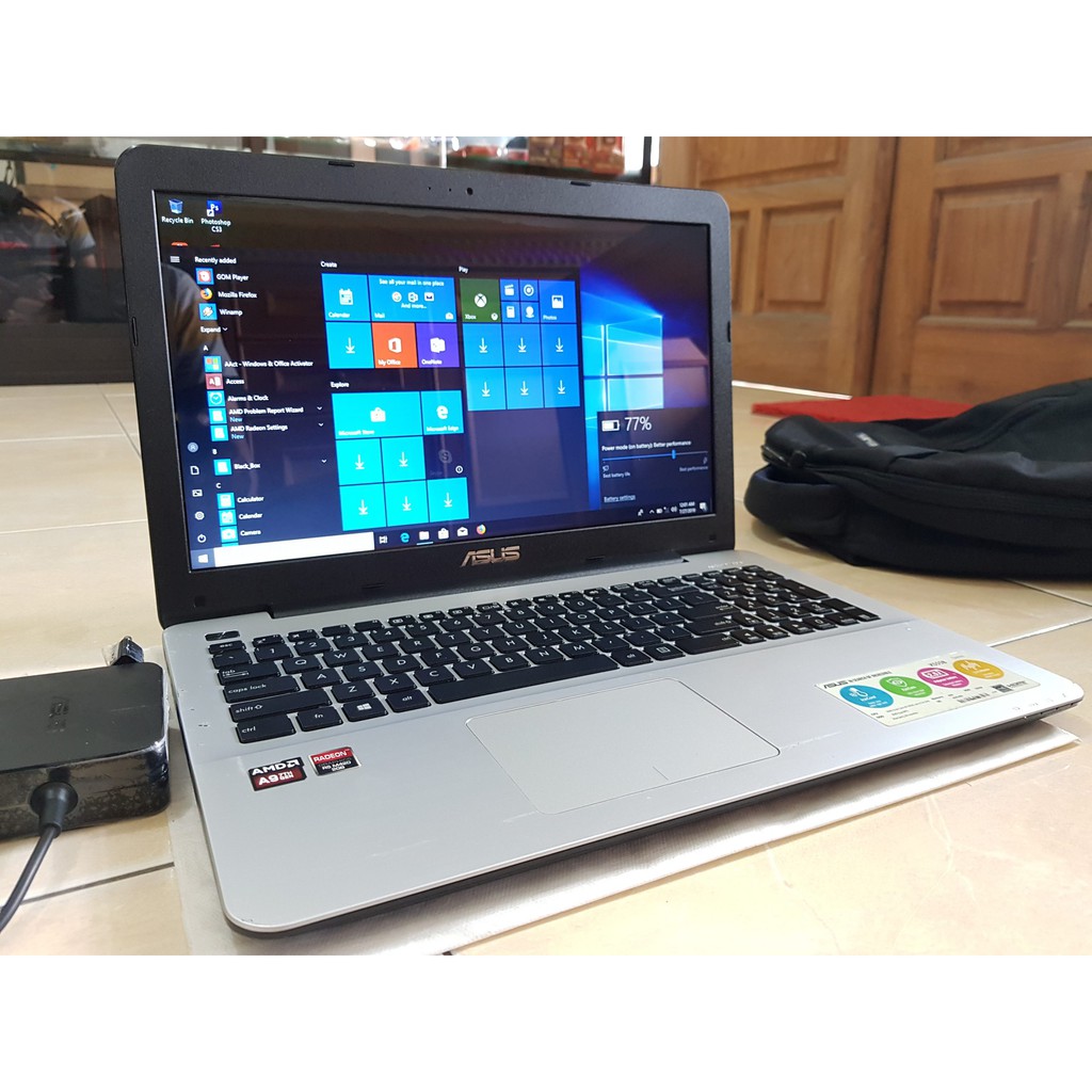 Jual Laptop Gaming ASUS X555BP AMD A9-9420 Setara Core i5 RAM 4GB ...