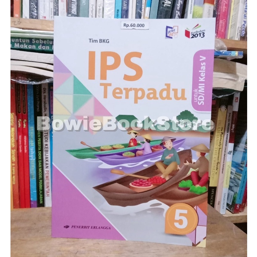 Jual Buku IPS Terpadu untuk SD/MI Kelas V Original | Shopee Indonesia