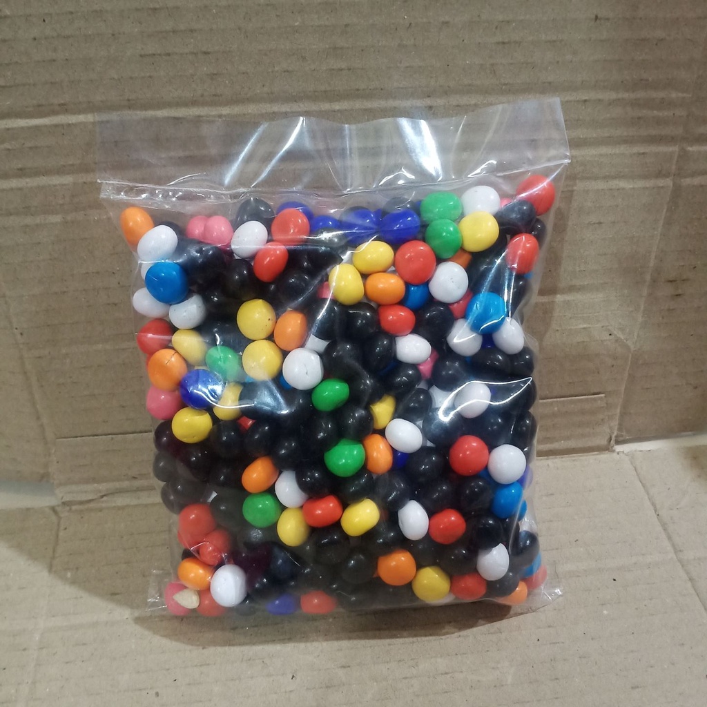 Jual Cemilan Kue Kering Biskuit Bola Warna Rasa Coklat 500gr | Shopee ...