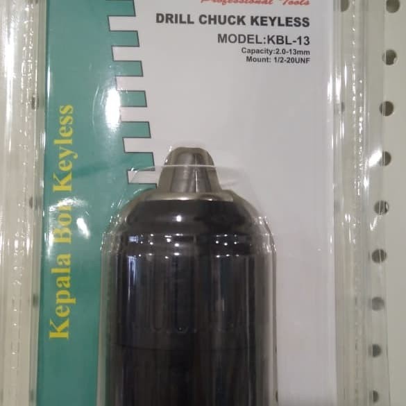 Jual Kepala Bor KeyLess KBL 13 1/2x20unf 2-13mm Wipro | Shopee Indonesia