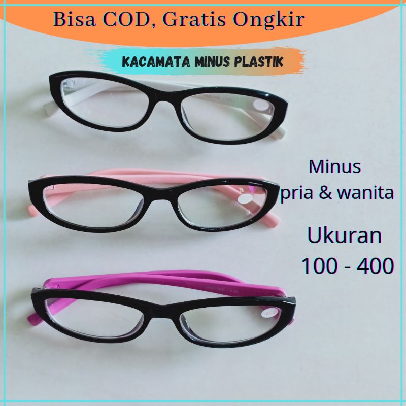 Jual HA217 Kacamata Minus Min Wanita Cewek Dewasa Frame Kombinasi Murah ...
