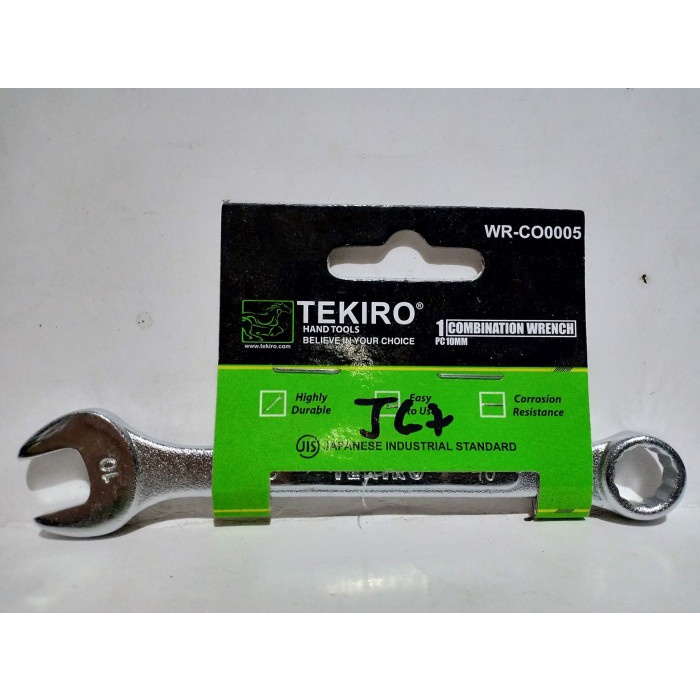 Jual KUNCI RING PAS 10mm TEKIRO - RING PAS 10mm TEKIRO | Shopee Indonesia