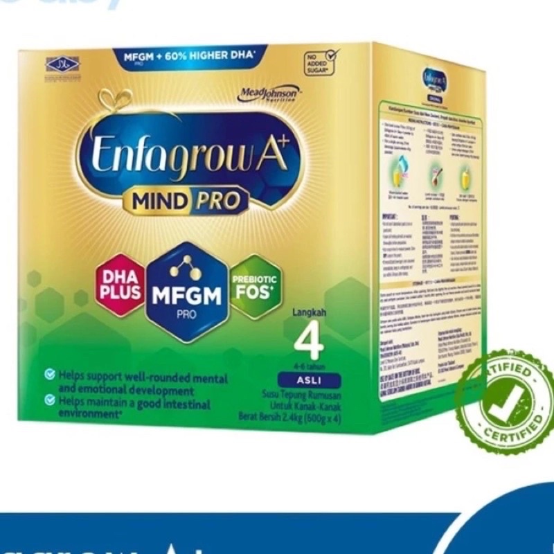Jual enfagrow A+ stage 3 & 4 reffil pack singapore | Shopee Indonesia