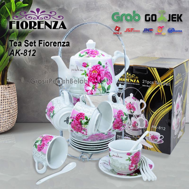 Jual tea set fiorenza AK-812 | Shopee Indonesia