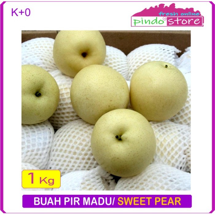 Jual BUAH PIR MADU / SWEET PEAR FRESH SUPER 1KG | Shopee Indonesia