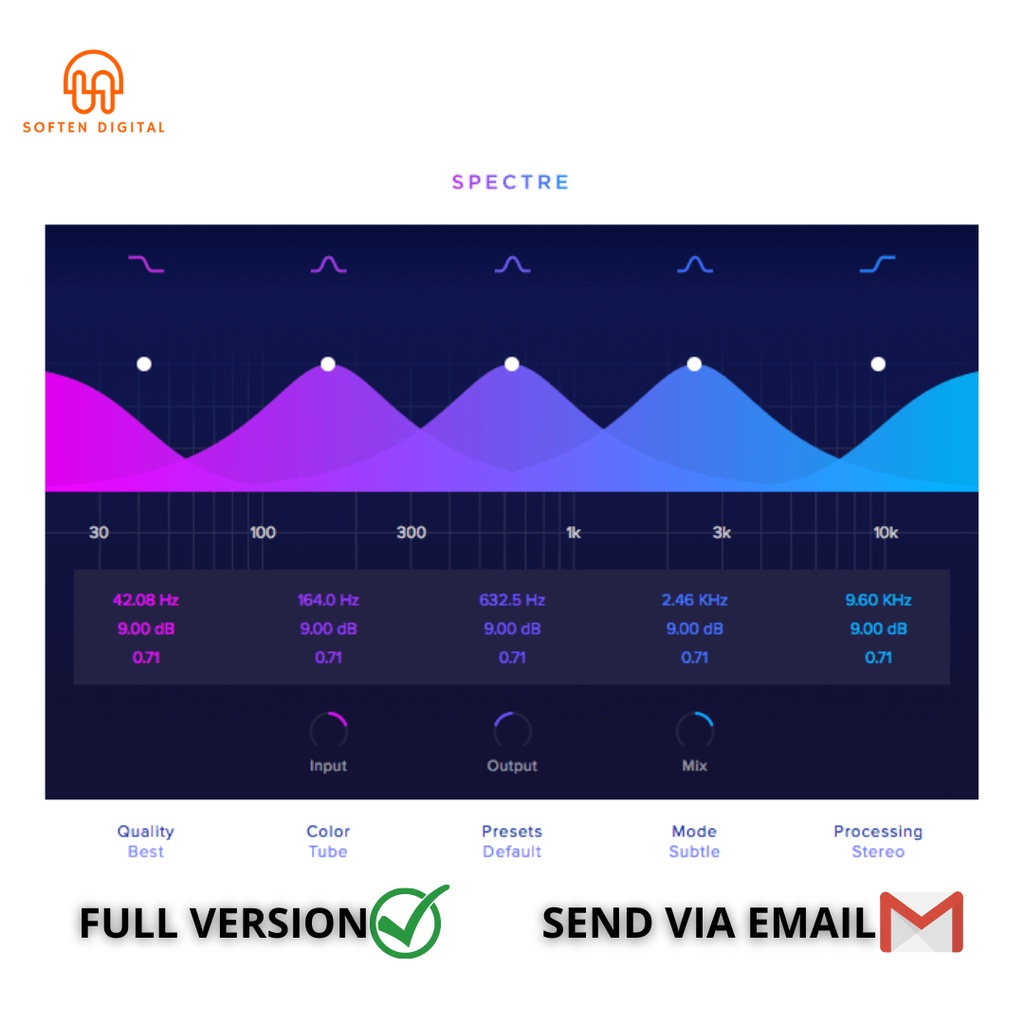 Jual Wavesfactory Spectre 1 VST Plugin sound-shaping tool that combines the best features of an ...