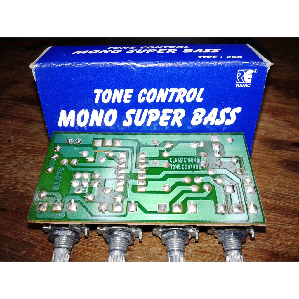 Jual Kit Tone Control Mono Super Bass + Midle IC LM324 Tipe250 | Shopee ...