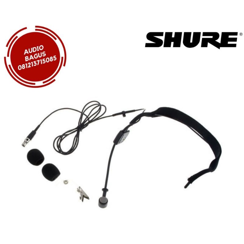 Jual SHURE WH20TQG / WH 20TQG / WH-20TQG / WH 20 TQG Microphone Headset ...