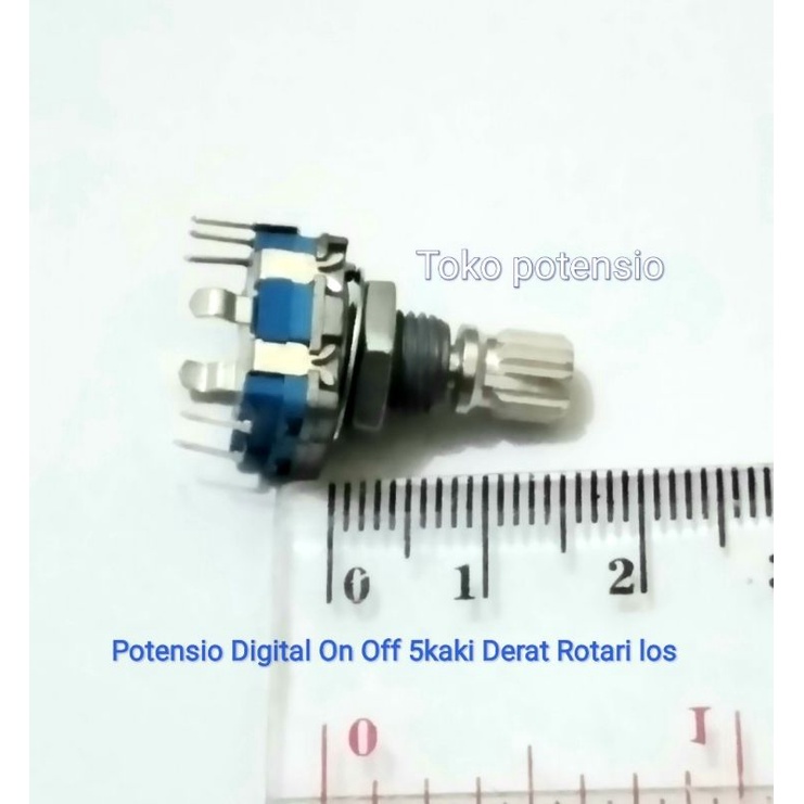 Jual POTENSIO DIGITAL 5KAKI LOS ROTARI DERAT | Shopee Indonesia