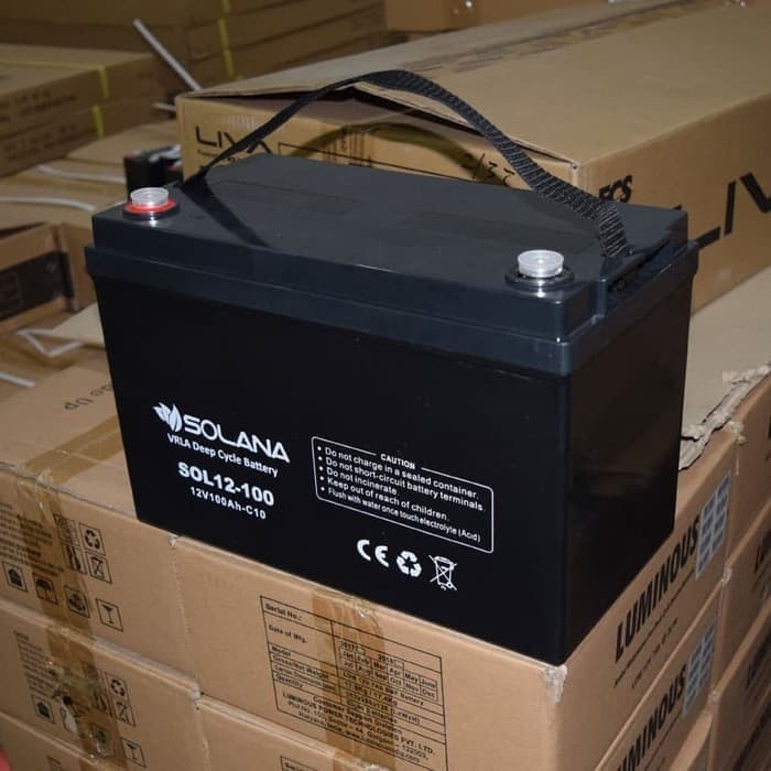 Jual Battery VRLA Kering 100Ah 12V | Shopee Indonesia