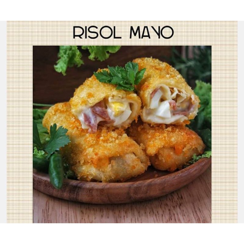 Jual Risol Smoked Beef Mayo Ukuran Jumbo isi 3 Pcs | Shopee Indonesia