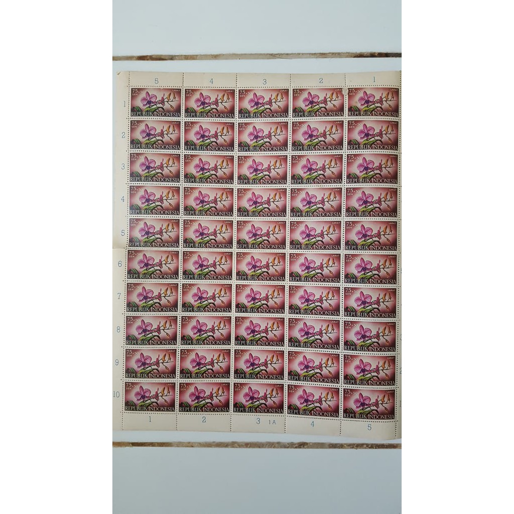 Jual Perangko Indonesia Edisi Bunga (Larat) | Shopee Indonesia