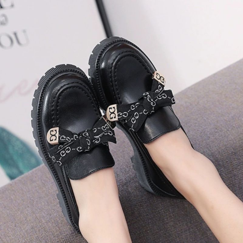 Jual Sepatu Wanita Sepatu Oxford Import Premium Quality DF 530 Docmart ...