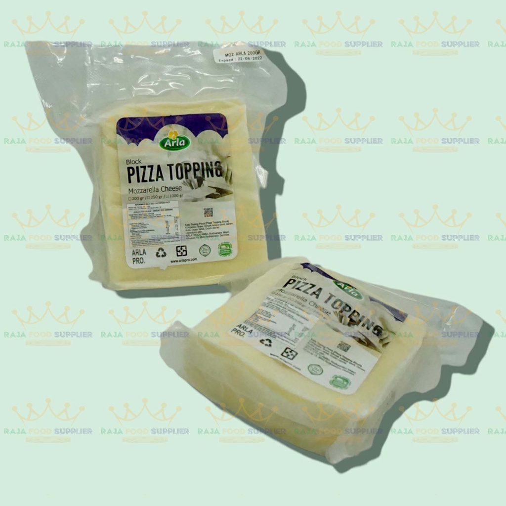 Jual Arla Topping Pizza Mozzarella Cheese 200 gr REPACK - Keju ...