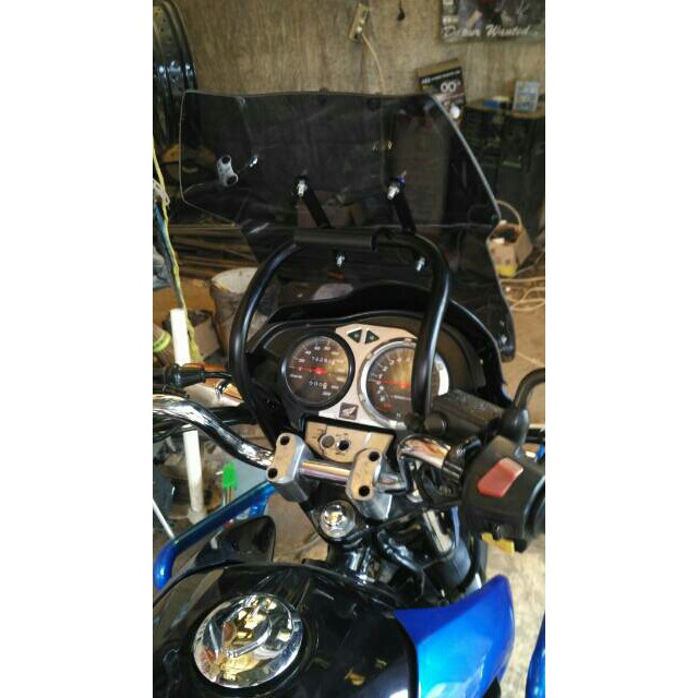 Jual BRACKET BREKET BRAKET PANGKON VISOR WINDSHIELD CB 150 R OLD CB ...