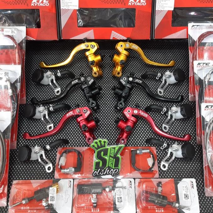 Jual Master rem KTC plus kopling hidrolik dan selang rem kiri-kanan | Shopee Indonesia