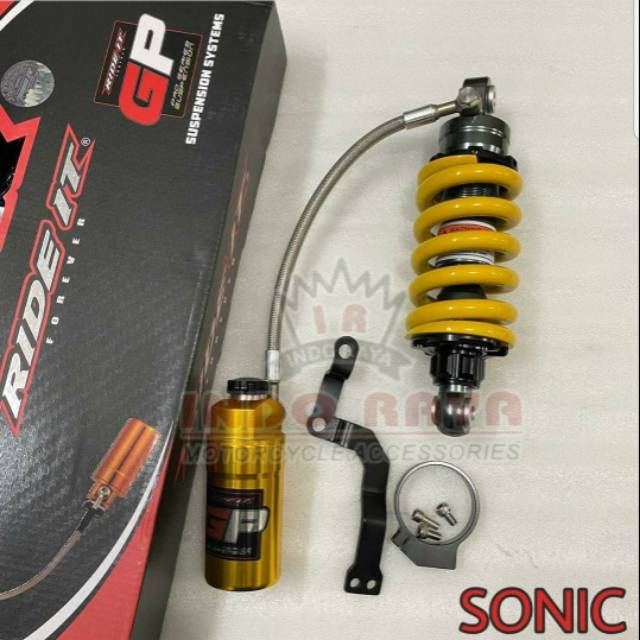 Jual Shockbreaker ride it tabung pisah sonic supra gtr 150 monoshock rebound click fungsi 103 ...