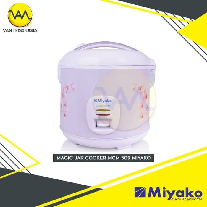 Jual Penanak Nasi Miyako / Magic Jar Cooker 1.8 Liter MCM 509 | Shopee ...