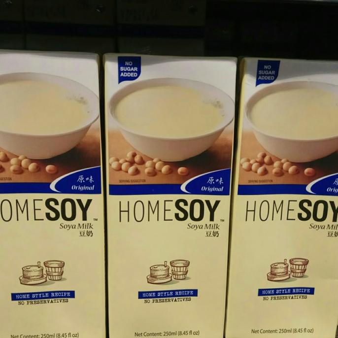 Jual ^^^^^] HOMESOY SOY MILK ORIGINAL 250 ML | Shopee Indonesia