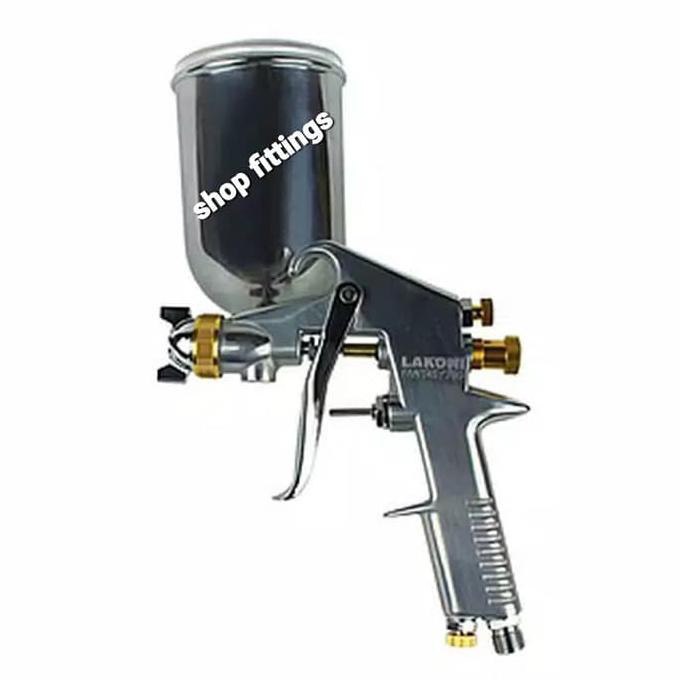Jual Lakoni Fantasy 75G Paint Spray Gun Alat Semprot Cat Tabung Atas F ...