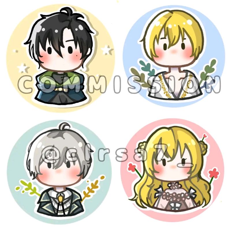 Jual Chibi Anime Cute Commision Art [ Jasa Desain & Gambar karakter ... Jual Chibi Anime Cute Commision Art [ Jasa Desain & Gambar karakter ...