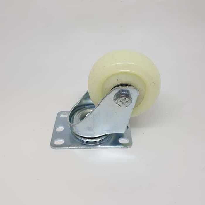 Jual Roda Trolly / Troli / Trolley Nylon Nilon 3" Inch Hidup Swivel ...