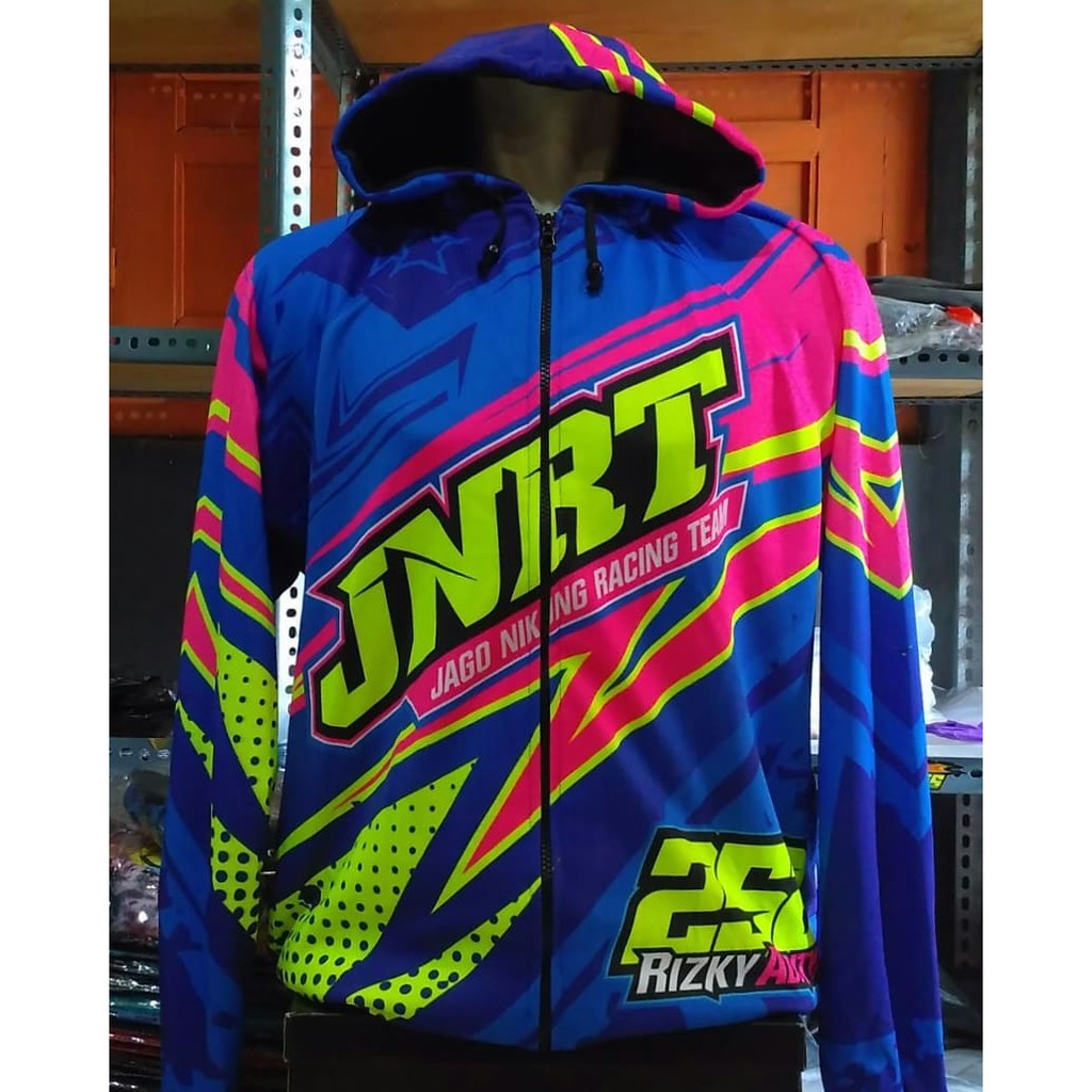 Jual Jaket Racing Desain Custom A | Shopee Indonesia