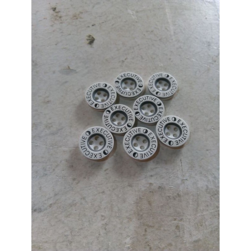 Jual Kancing Executive / Kancing HEM / Safari / Eksekutif 13mm | Shopee ...