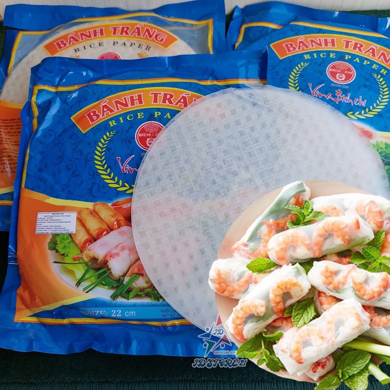 Jual BANH TRANG RICE PAPERS BLUE 22CM Kulit Lumpia Vietnam rice roll ...