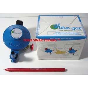 Jual Regulator BLUE GAS Khusus Kompor Tabung BLUE GAZ 28 mbar Aman ...