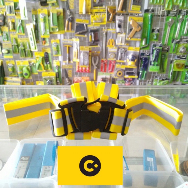 Jual ROMPI PROYEK TALI KUNING RRT SAFETY SAFE VEST SCOTLITE KARET KERJA ...