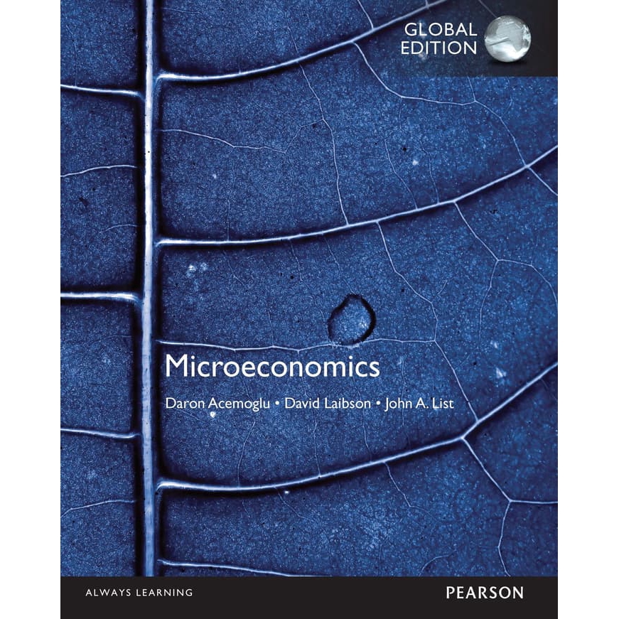 Jual Buku microeconomics by daron acemoglu - HARDCOVER | Shopee Indonesia
