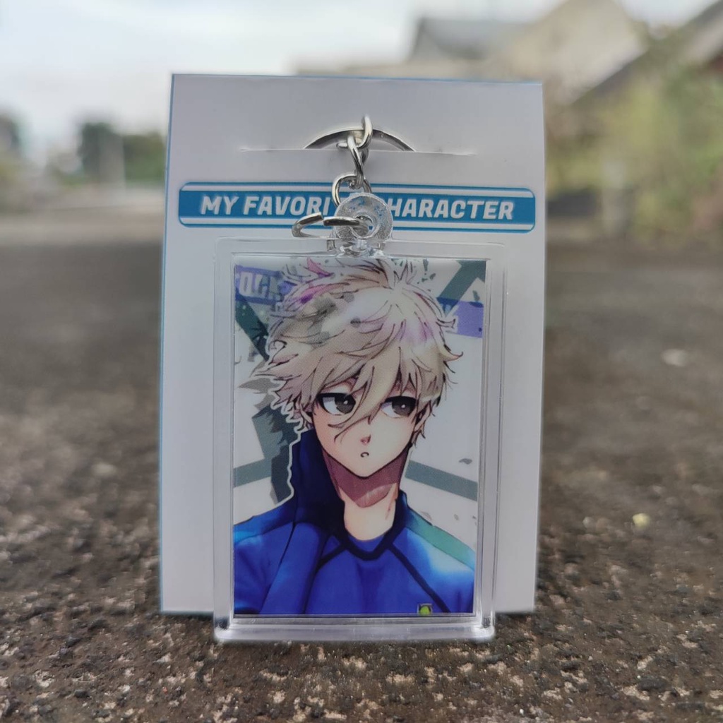 Jual Keychain Anime Blue Lock - Ganci Anime Blue Lock - Gantungan Kunci ...