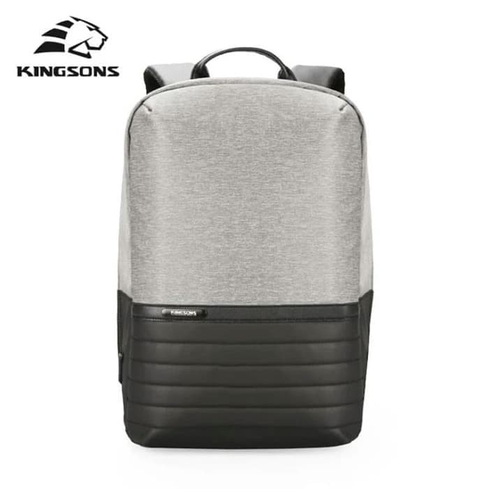 Jual KINGSONS HIGH QUALITY NYLON WATERPROOF LAPTOP BACKPACK UP TO 15.6 ...