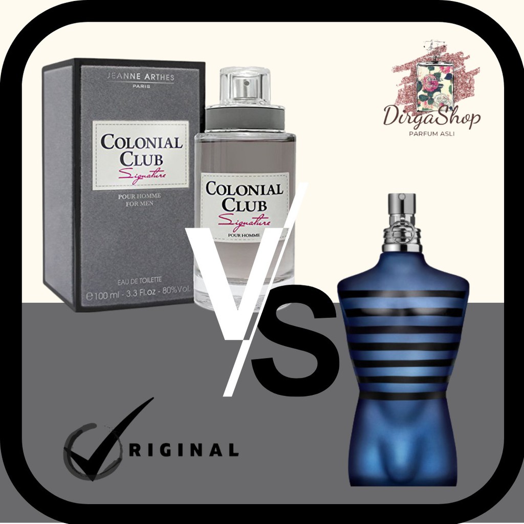 Jual Jeanne Arthes Colonial Club Signature for Men EDT 100ml Box Segel ...