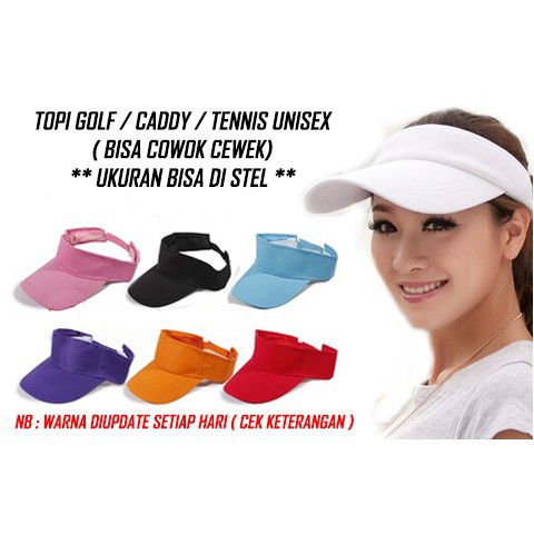 Jual TOPI GOLF TENIS FREE NAMA MURAH | Shopee Indonesia