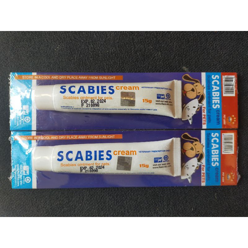 Jual SCABIES Cream [ Salep Jamur Untuk Kucing & Anjing ] 15 Gram ...