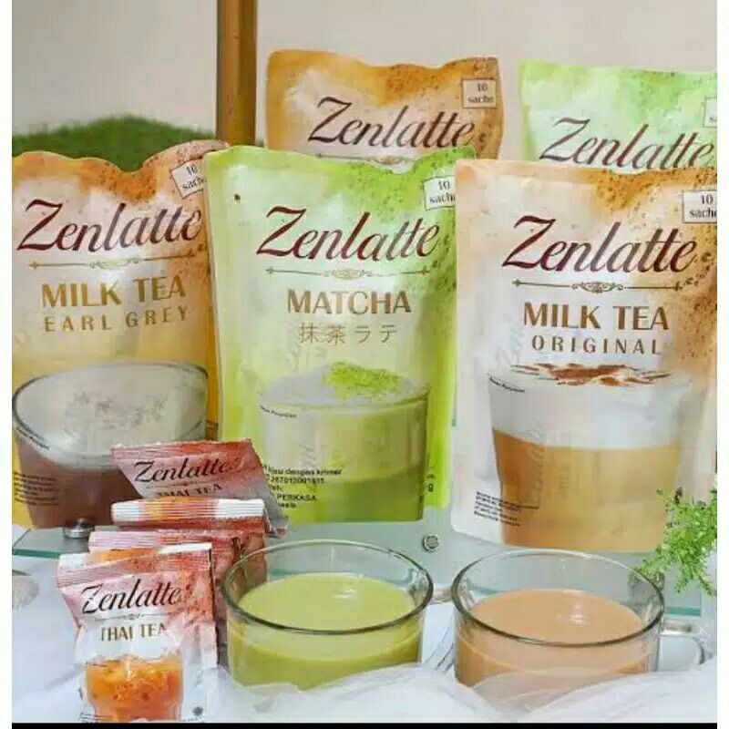 Jual ZENLATTE - All Variant Rasa ( 1 Pouch isi 10 sachet ) | Shopee ...