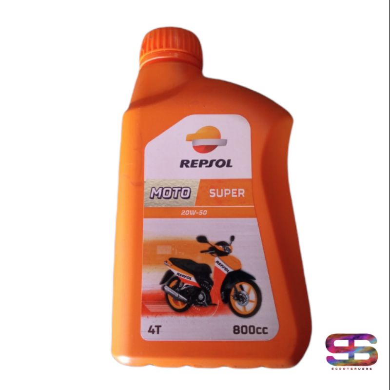 Jual Oli Mesin Motor Repsol Moto Super Original | Shopee Indonesia