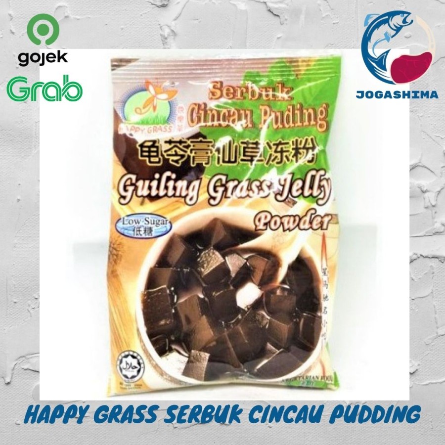 Jual Happy Grass Serbuk Cincau Pudding/ Guiling Grass Jelly Powder 110g ...