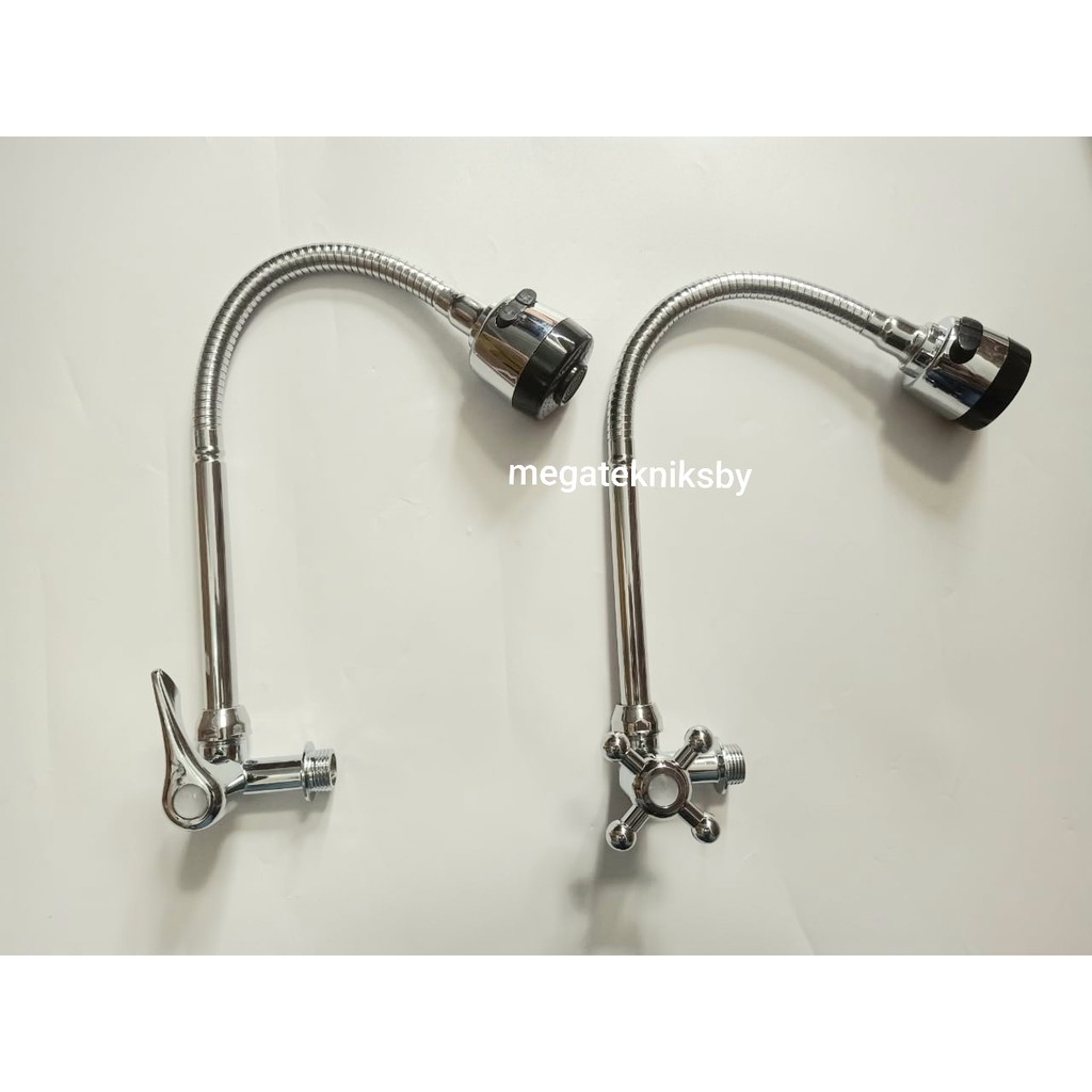 Jual Kran Angsa Flexible Kepala Besar - Keran Dapur Leher Angsa On Off ...