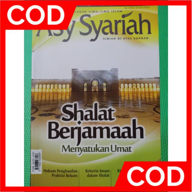 Jual MAJALAH ISLAMI Asy Syariah edisi 87 : Shalat Berjamaah Menyatukan ...