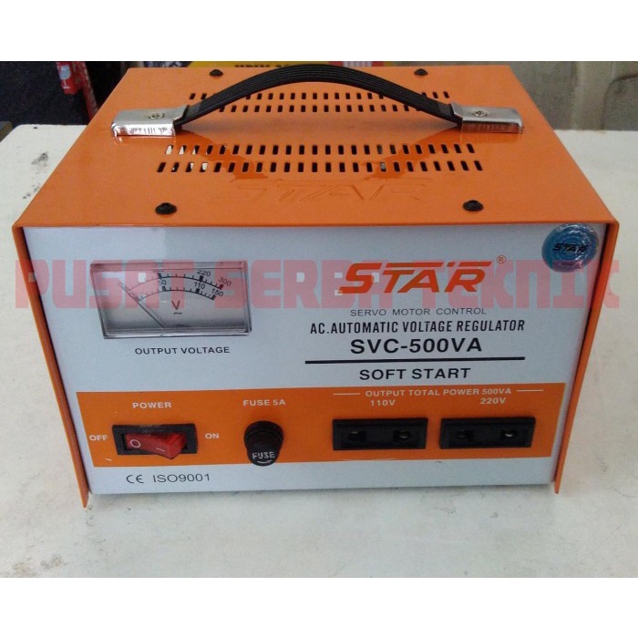 Jual STABILIZER LISTRIK STAR SVC 500 VA | Shopee Indonesia