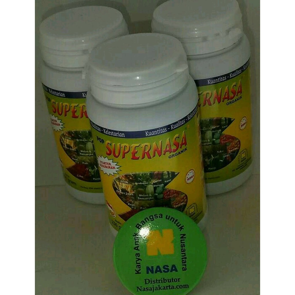 Jual SUPERNASA PUPUK STARTER ORI NASA JAKARTA UNTUK MENINGKATKAN UNSUR ...