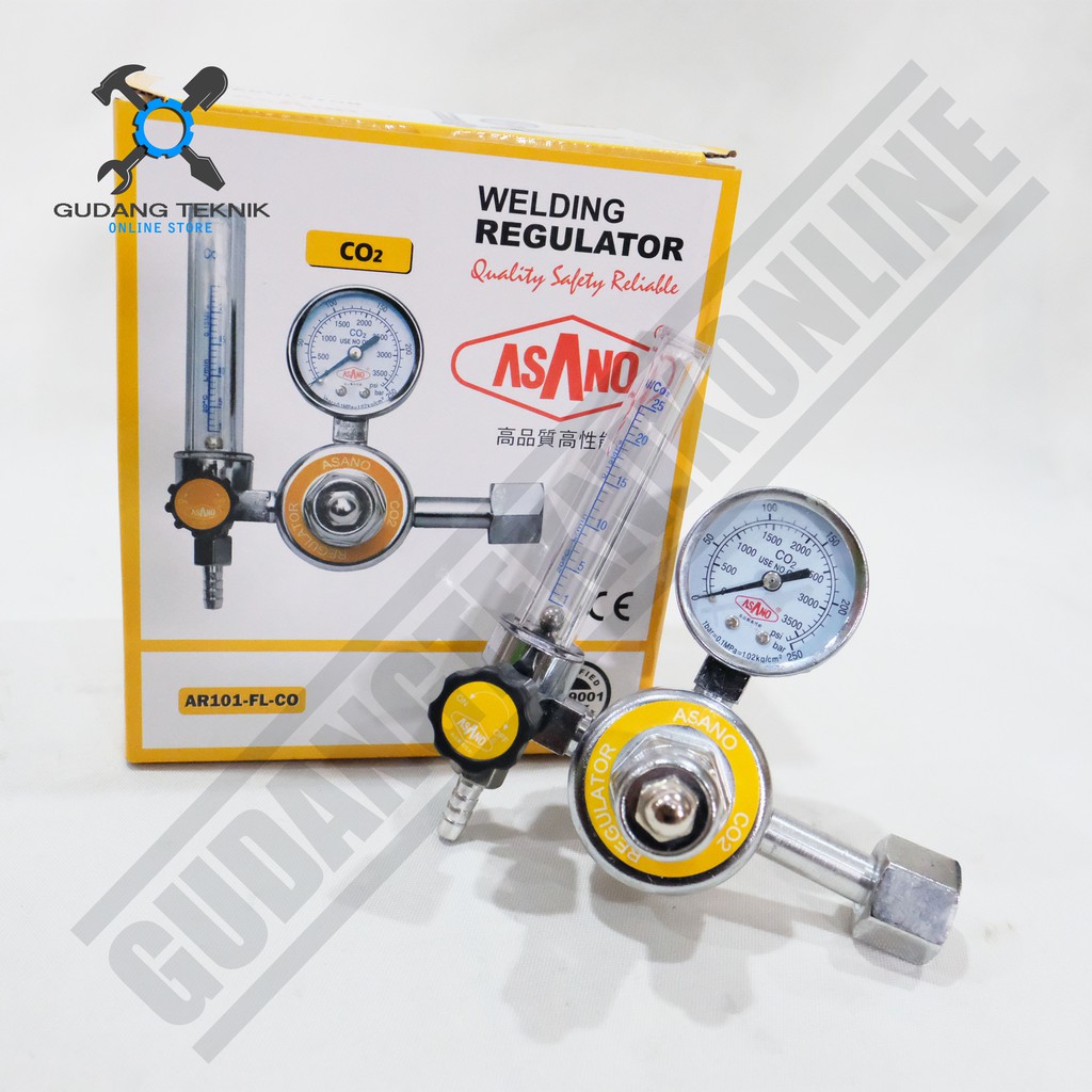 Jual ASANO Regulator Las LPG PROPANE - Propane Argon -Acetylene - CO2 ...