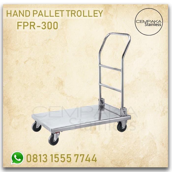 Jual [perkakas] - Trolley Stainless Steel |Troli Dorong Pengangkut ...