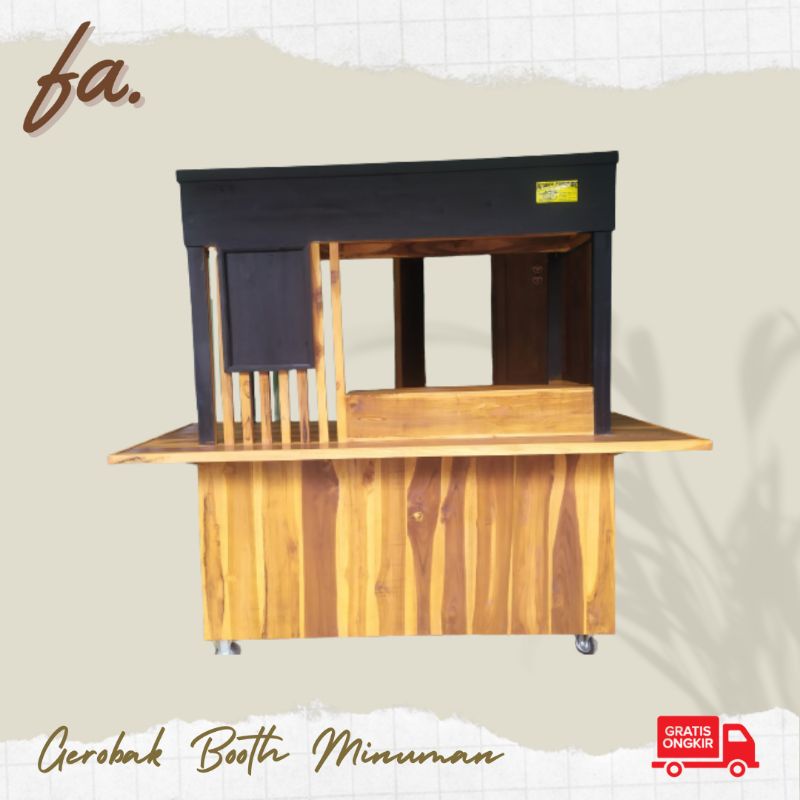 Jual Booth Minuman Kekinian Model 1 | Shopee Indonesia